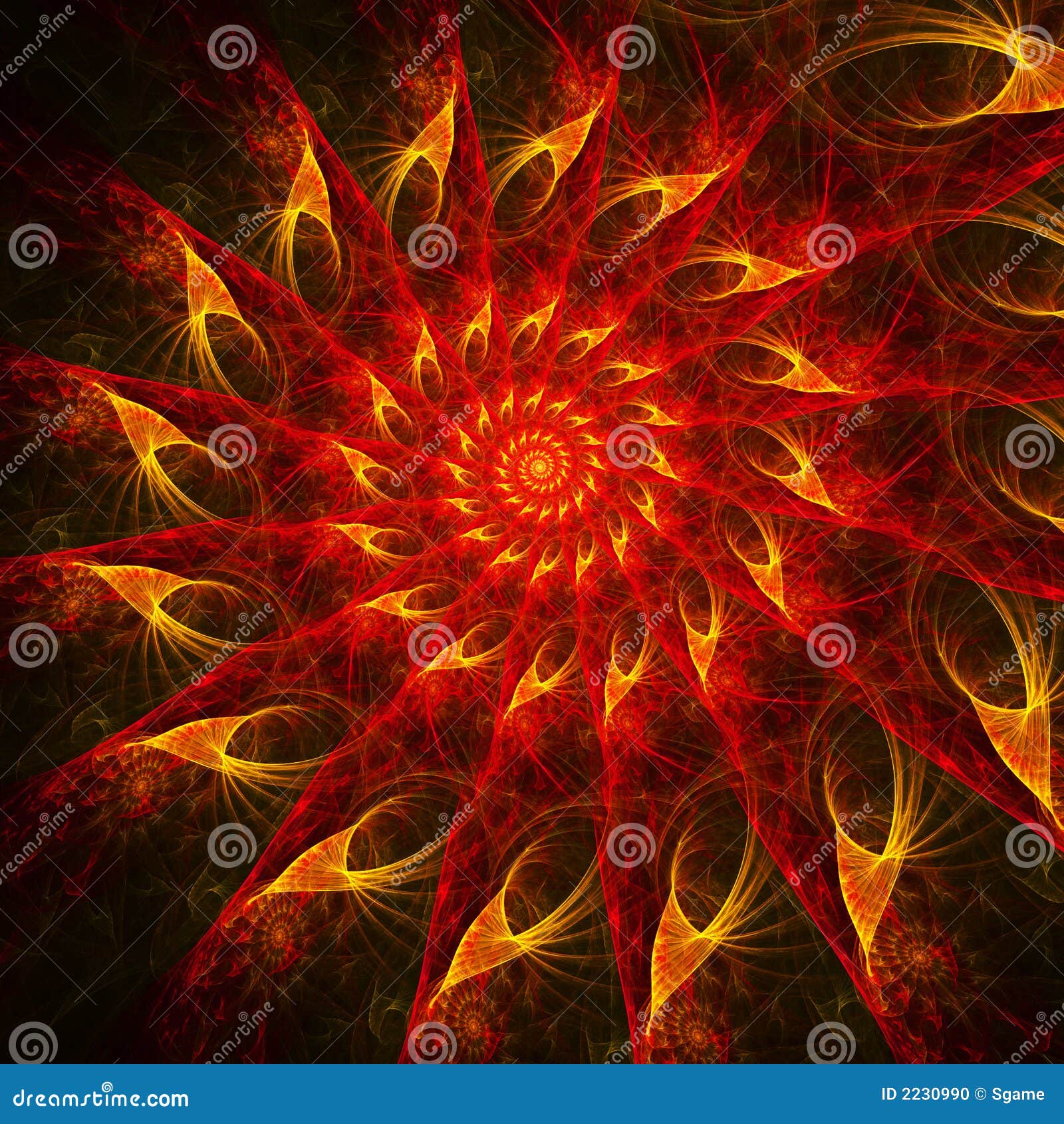 Fire Circle Royalty-Free Stock Image | CartoonDealer.com #2230990