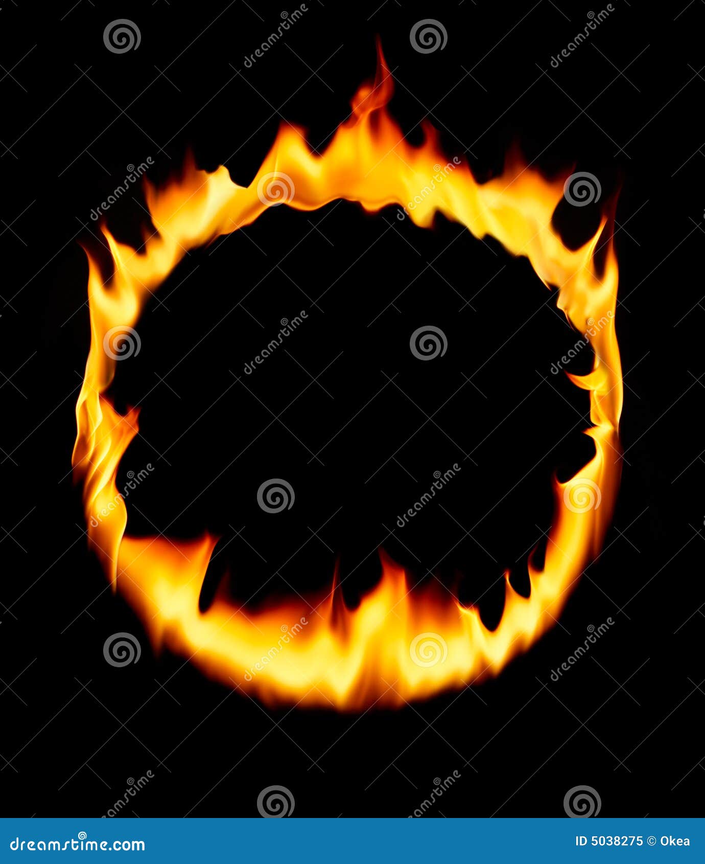 Fire circle stock image. Image of round, background, light - 5038275