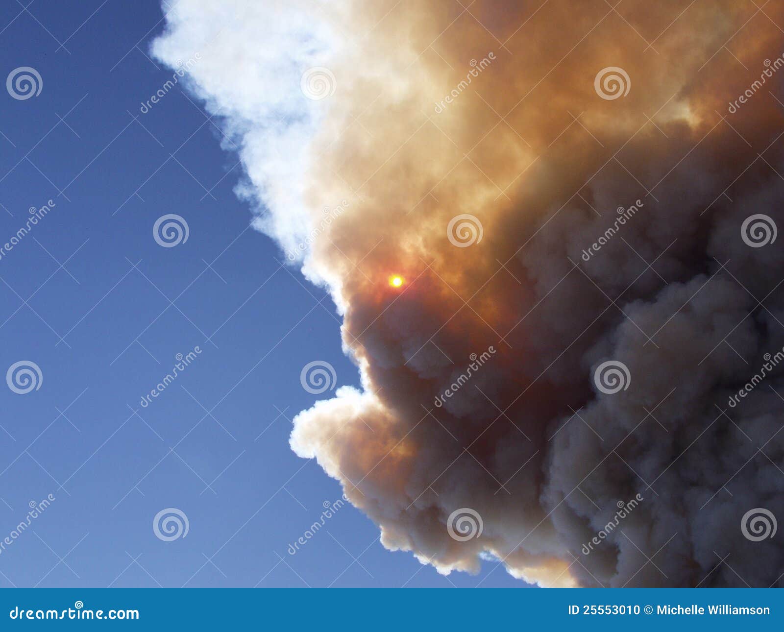 Fire cloud stock photo. Image of danger, evacuation, nature - 25553010