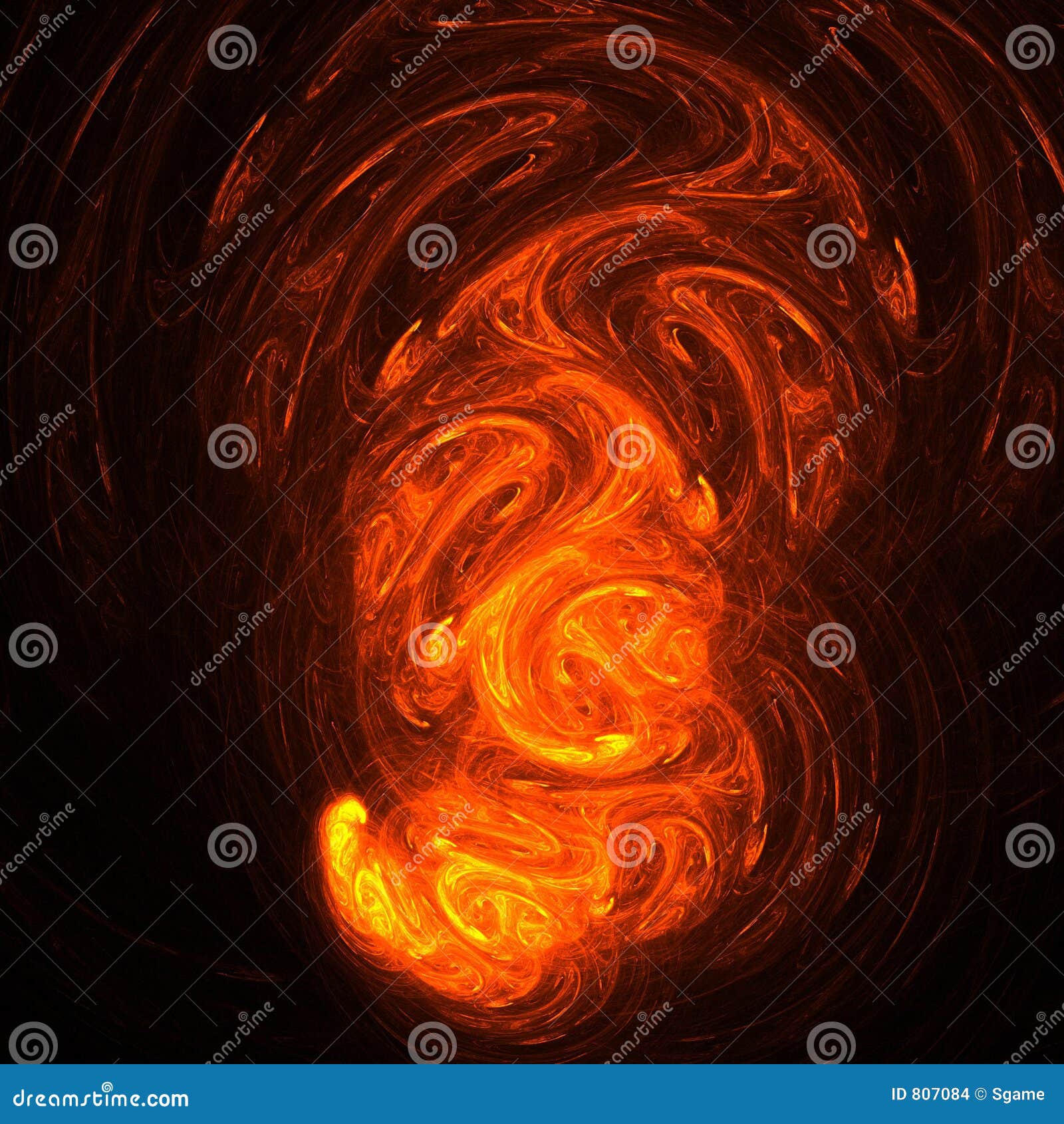 Fire cloud stock illustration. Illustration of depth, circle - 807084