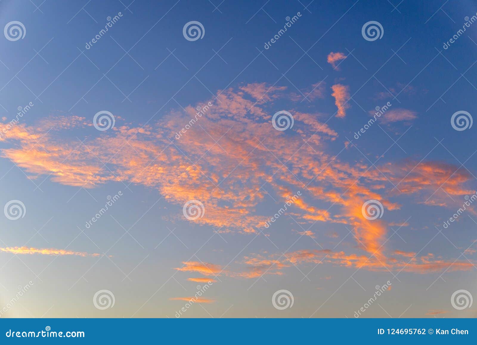 Fire cloud stock photo. Image of blue, fire, sunset - 124695762