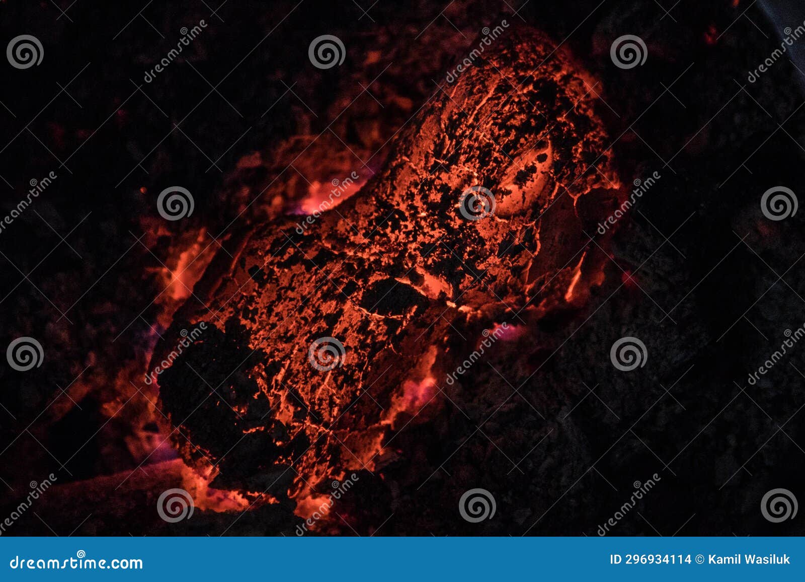 Fire coal stock photo. Image of darkness, organ, text - 296934114