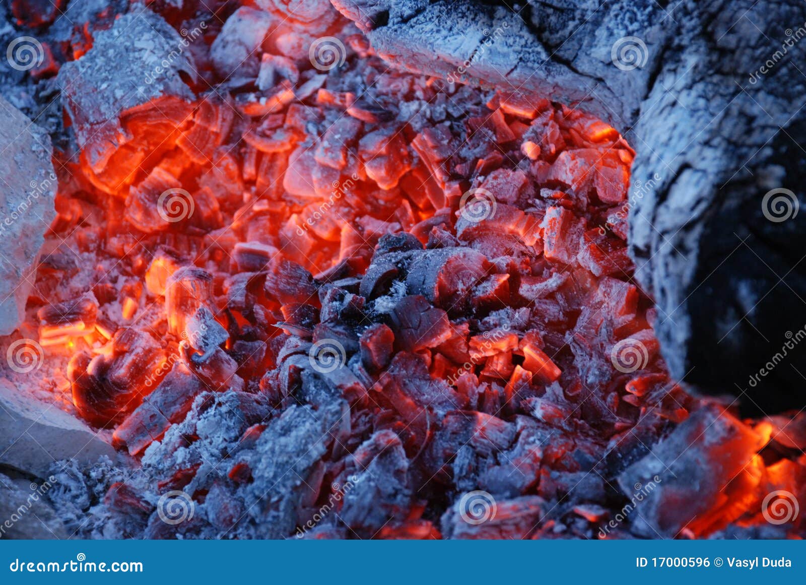 Fire coals stock photo. Image of light, flare, burning - 17000596