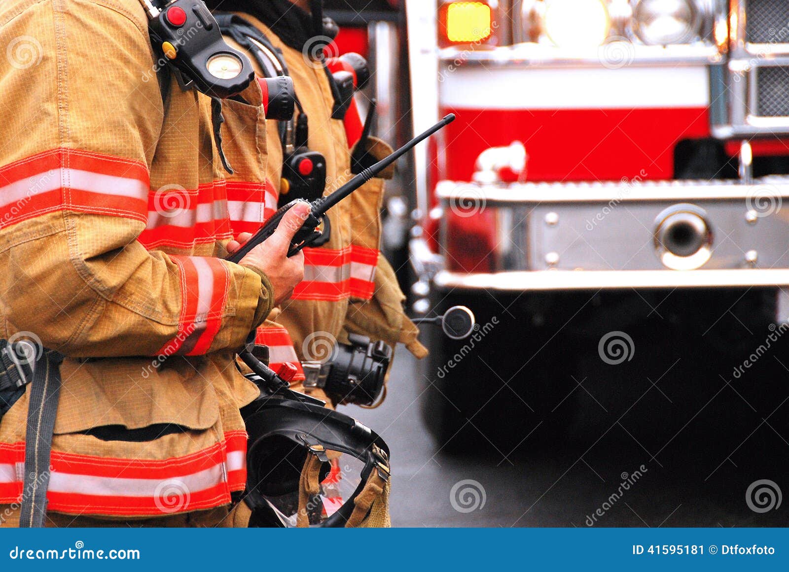 Fire command stock image. Image of scba, turnouts, officer - 41595181