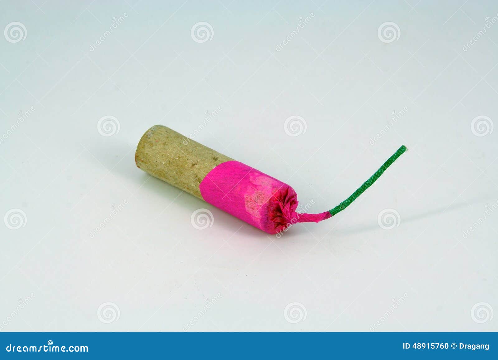 Fire cracker stock photo. Image of isolated, year, wire - 48915760