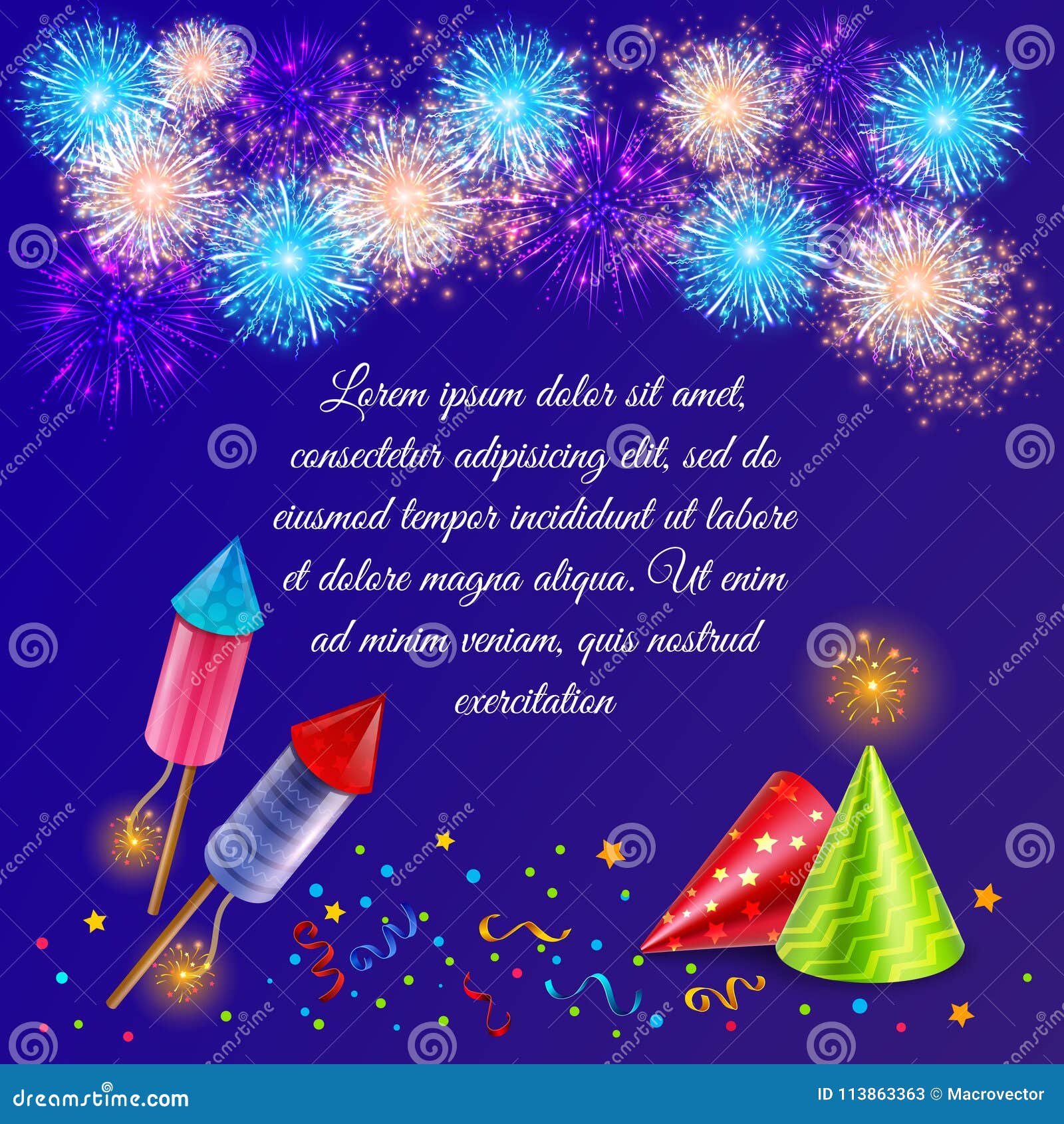 Fire Cracker Wotks Background Stock Vector - Illustration of design ...