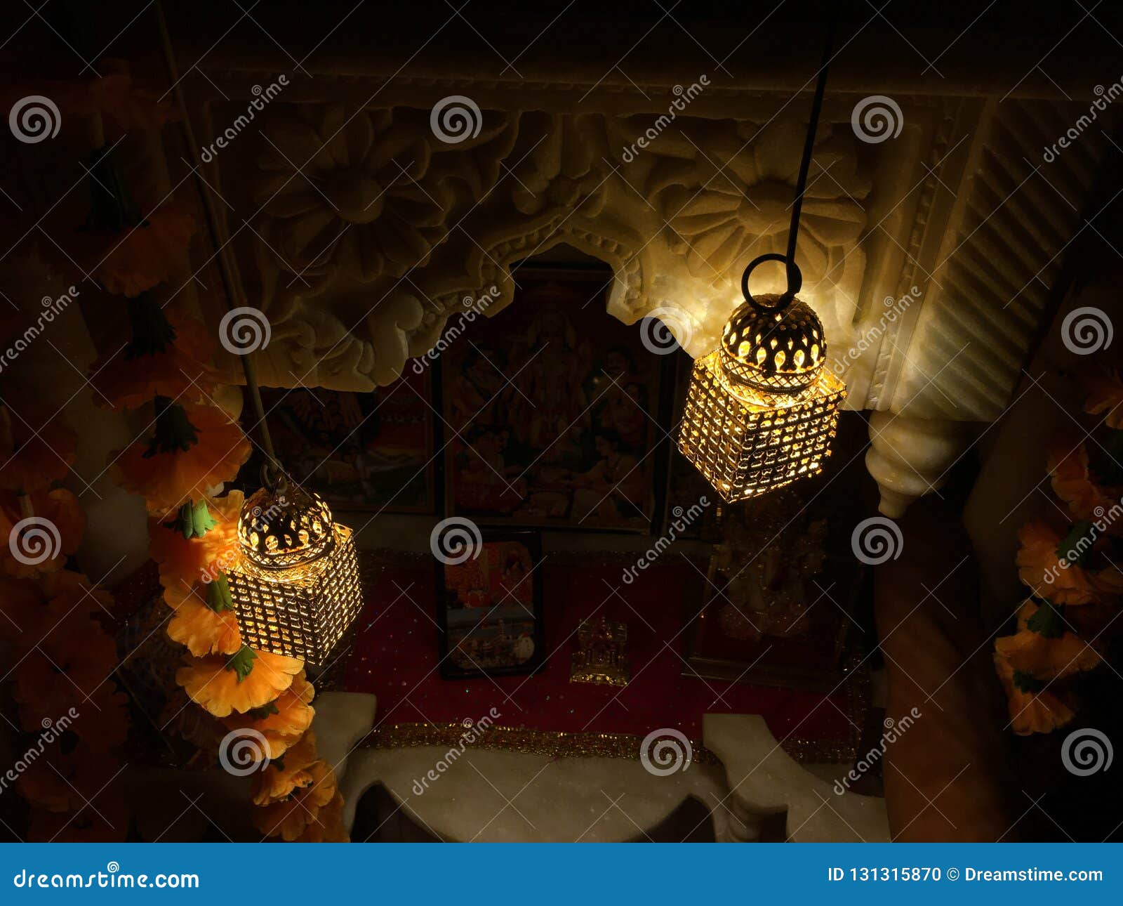 Fire Crackers during Diwali Stock Photo - Image of traditional, lantern ...
