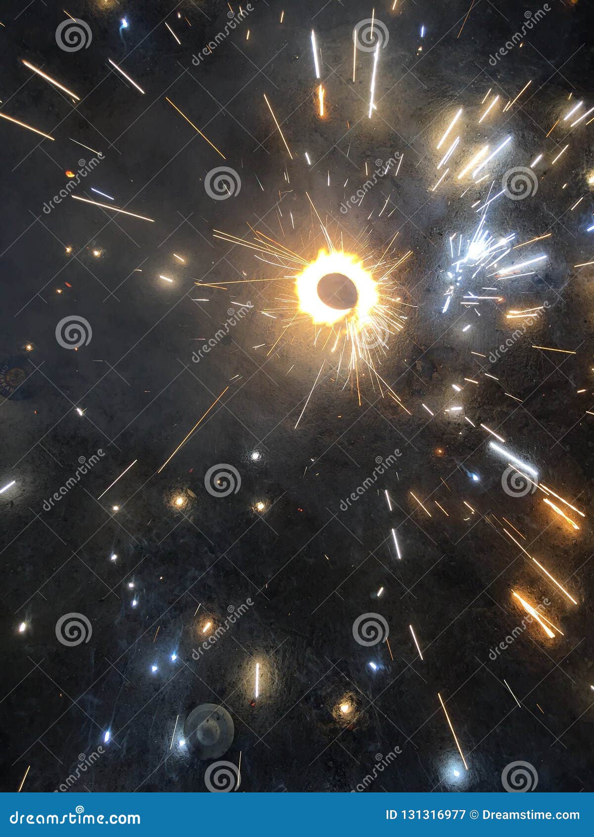 Fire Crackers during Diwali Stock Image - Image of spark, christmas ...