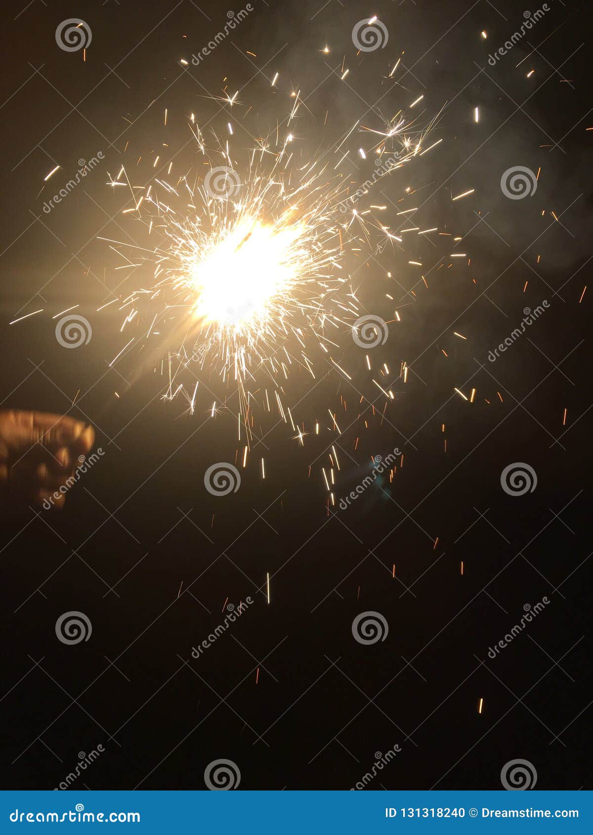 Fire Crackers during Diwali Stock Photo - Image of burst, crackers ...
