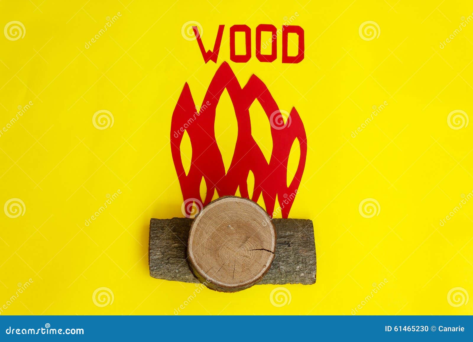 The Fire Created by Pieces of Wood Stock Photo - Image of inflame ...