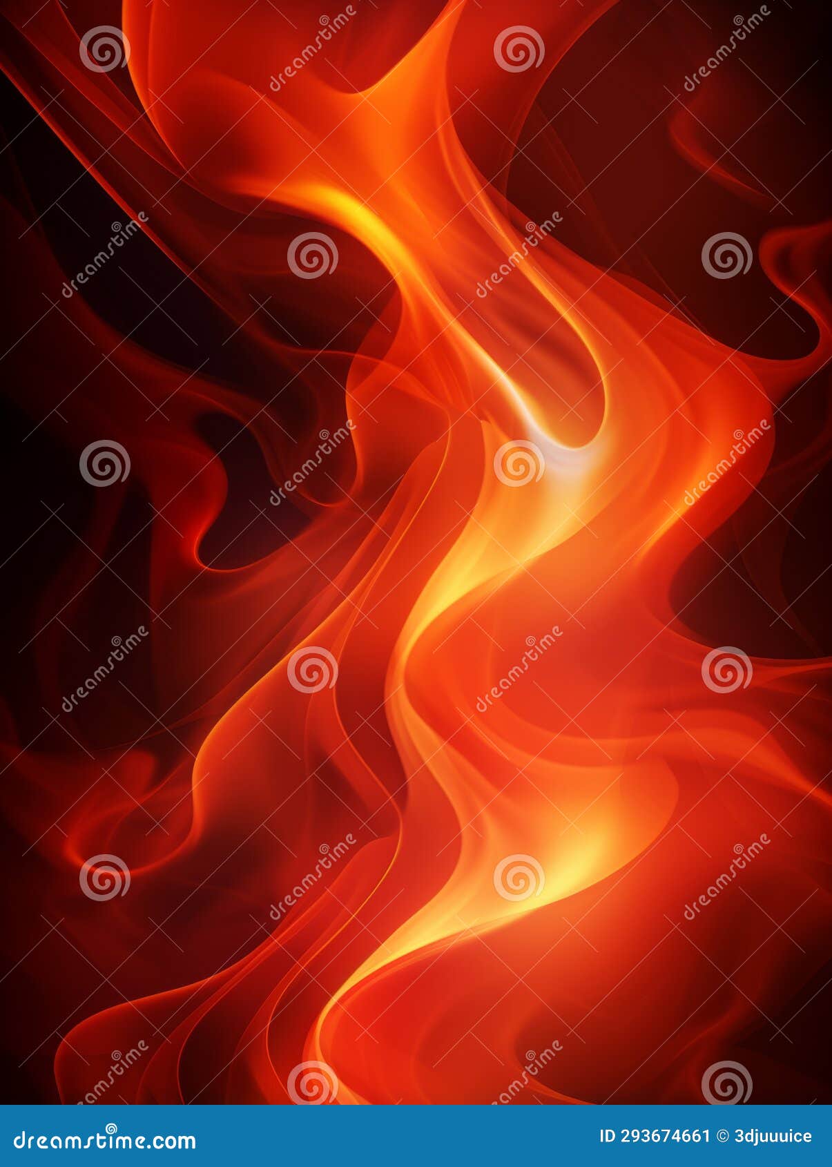 Fire Creative Abstract Wavy Texture. Stock Illustration - Illustration ...