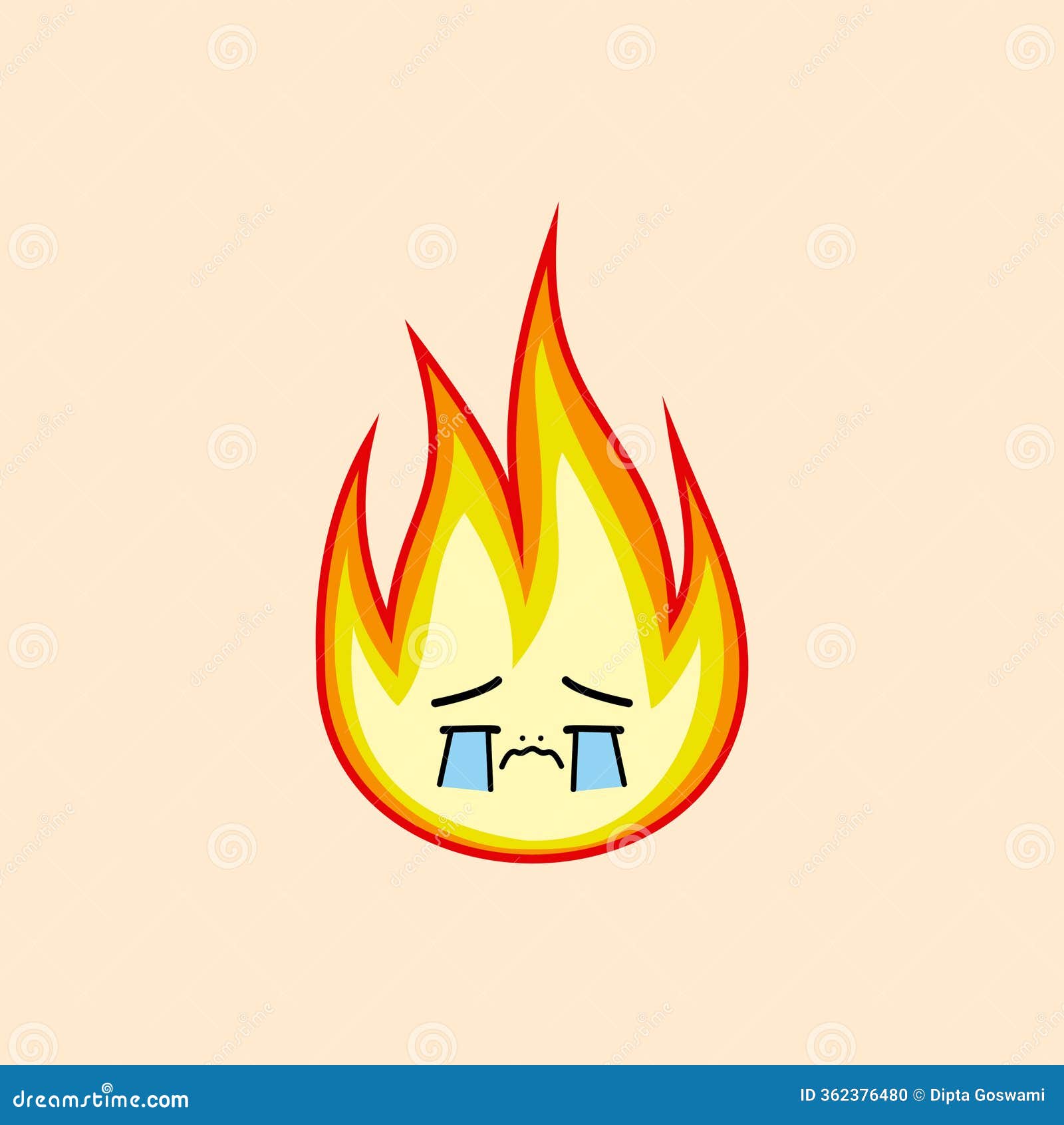 Sad Crying Face Emoticon Symbol Royalty-Free Stock Photo ...