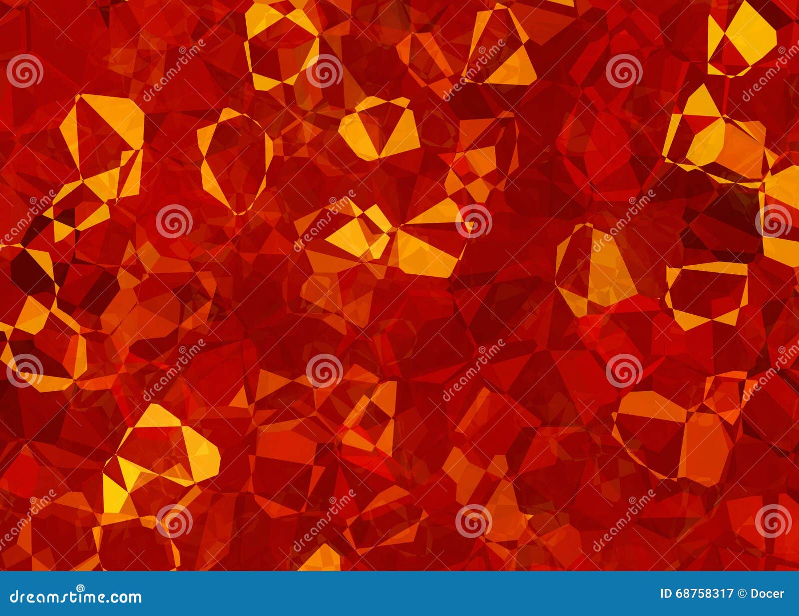 Fire Crystal Abstract Texture Stock Illustration - Illustration of ...