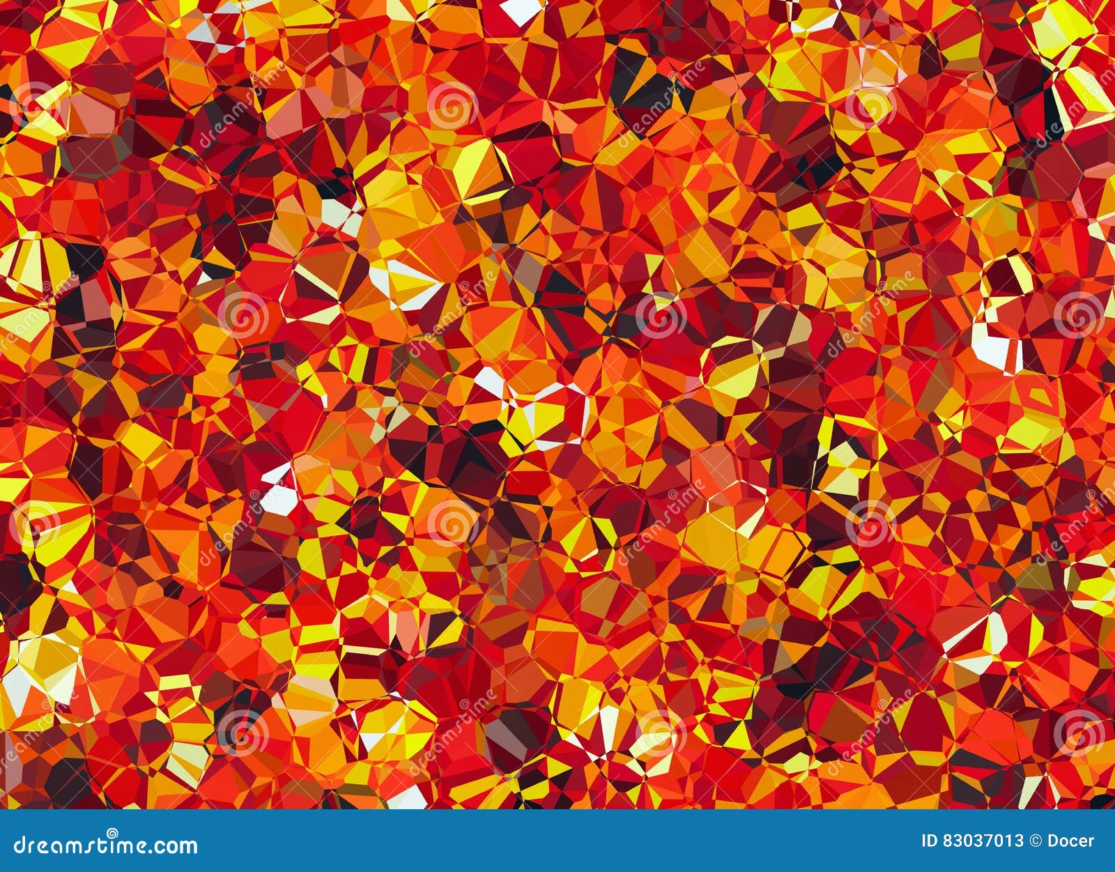 Fire Crystal Abstract Texture Stock Illustration - Illustration of ...