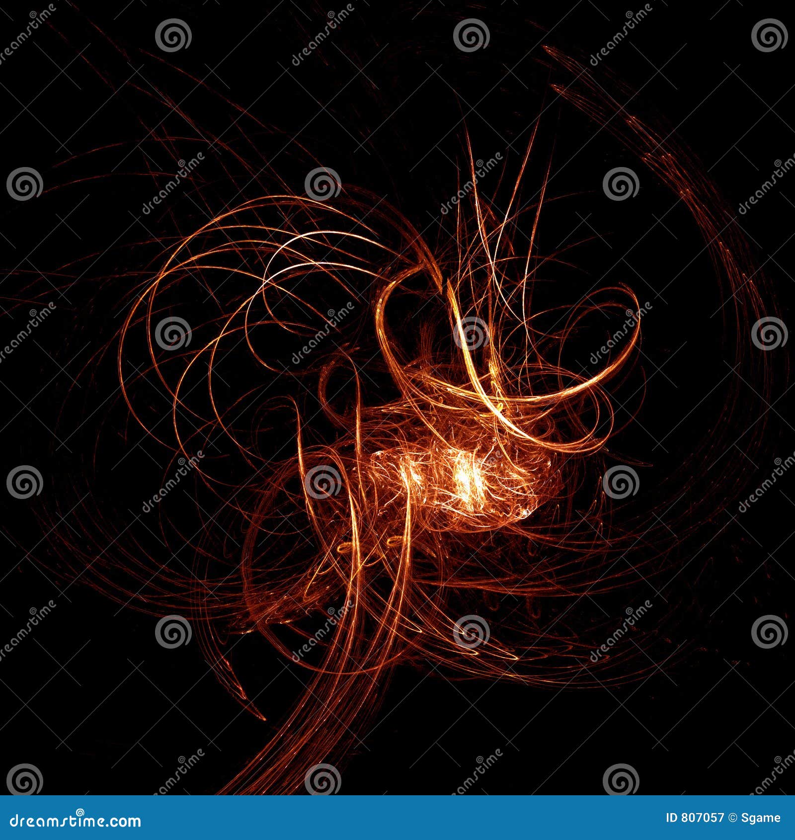 Fire curves stock illustration. Illustration of evening - 807057