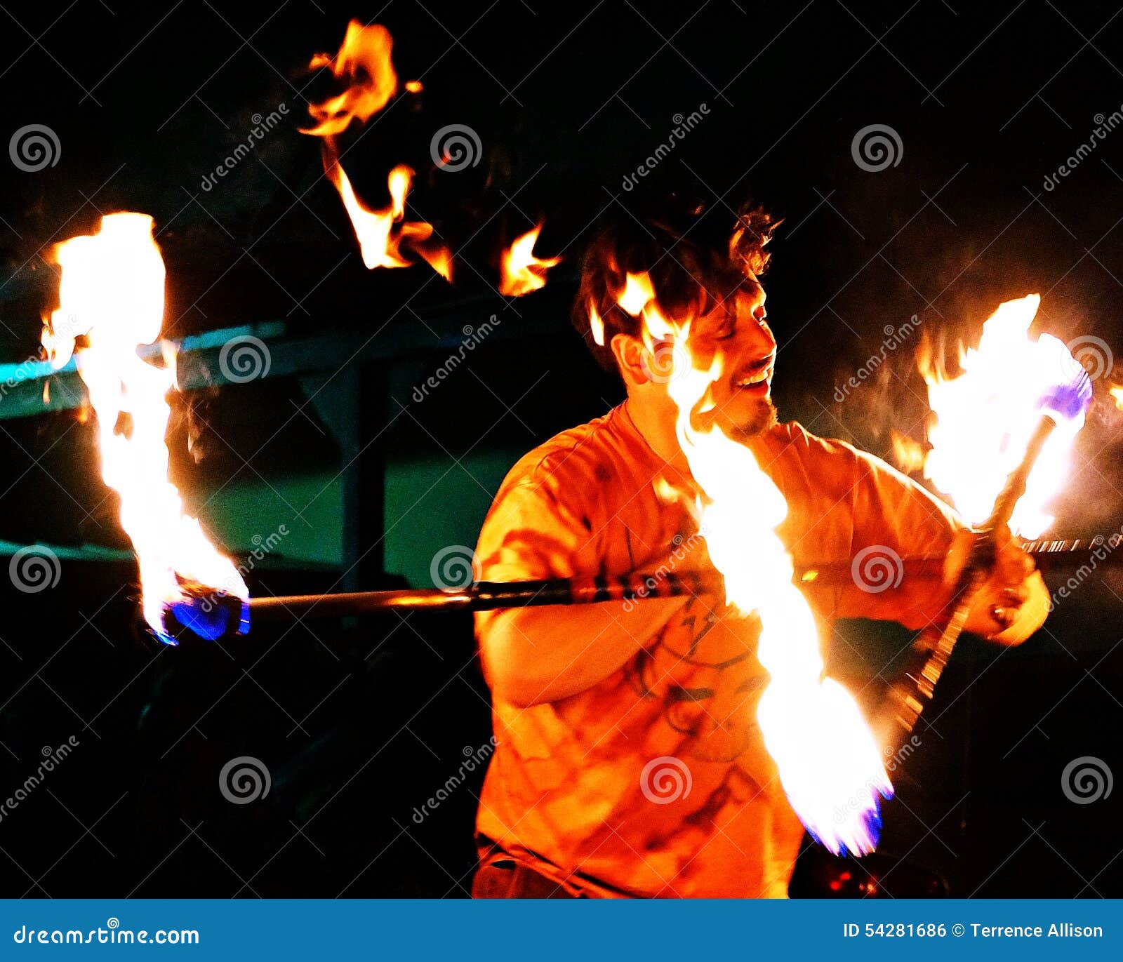 Fire dancing editorial photo. Image of shelton, party - 54281686