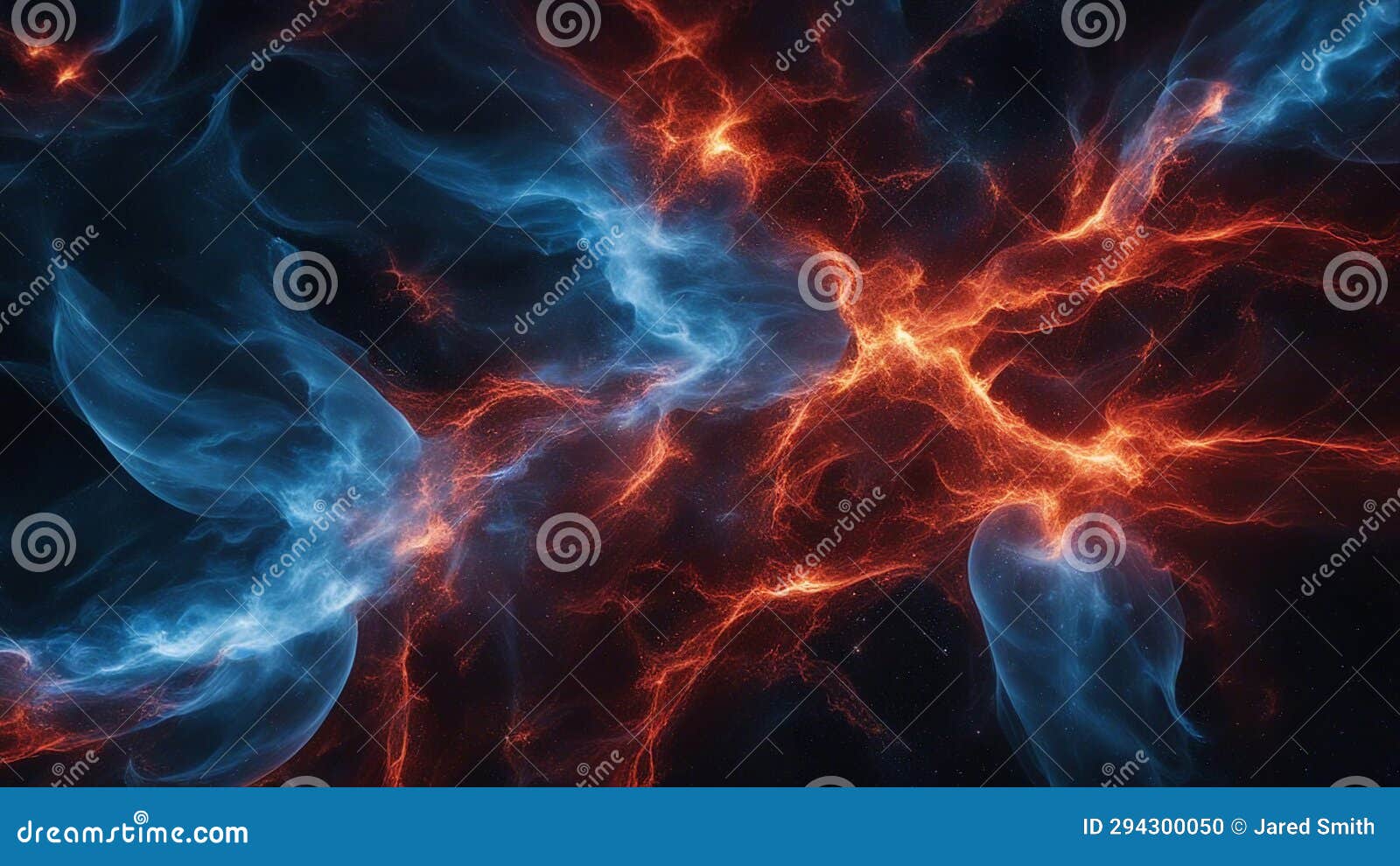 Fire in the Dark a Cosmic Dance of Forces, Where the Fire and Ice ...