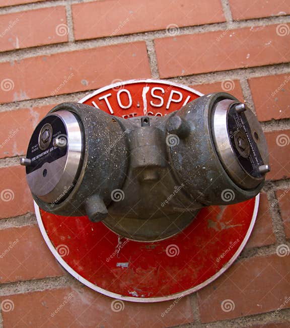 Fire Department Hook Up stock photo. Image of hoses, public - 15641644