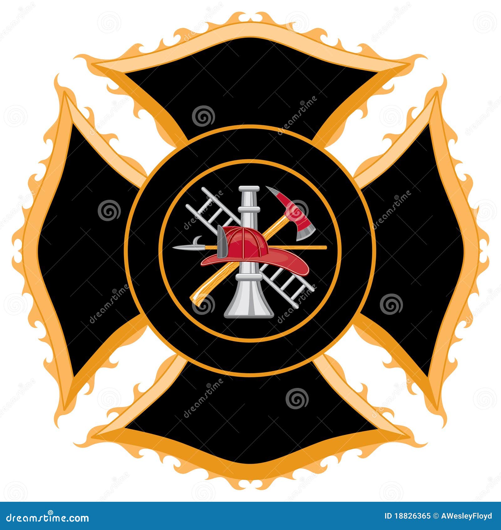 Volunteer Maltese Cross Clipart