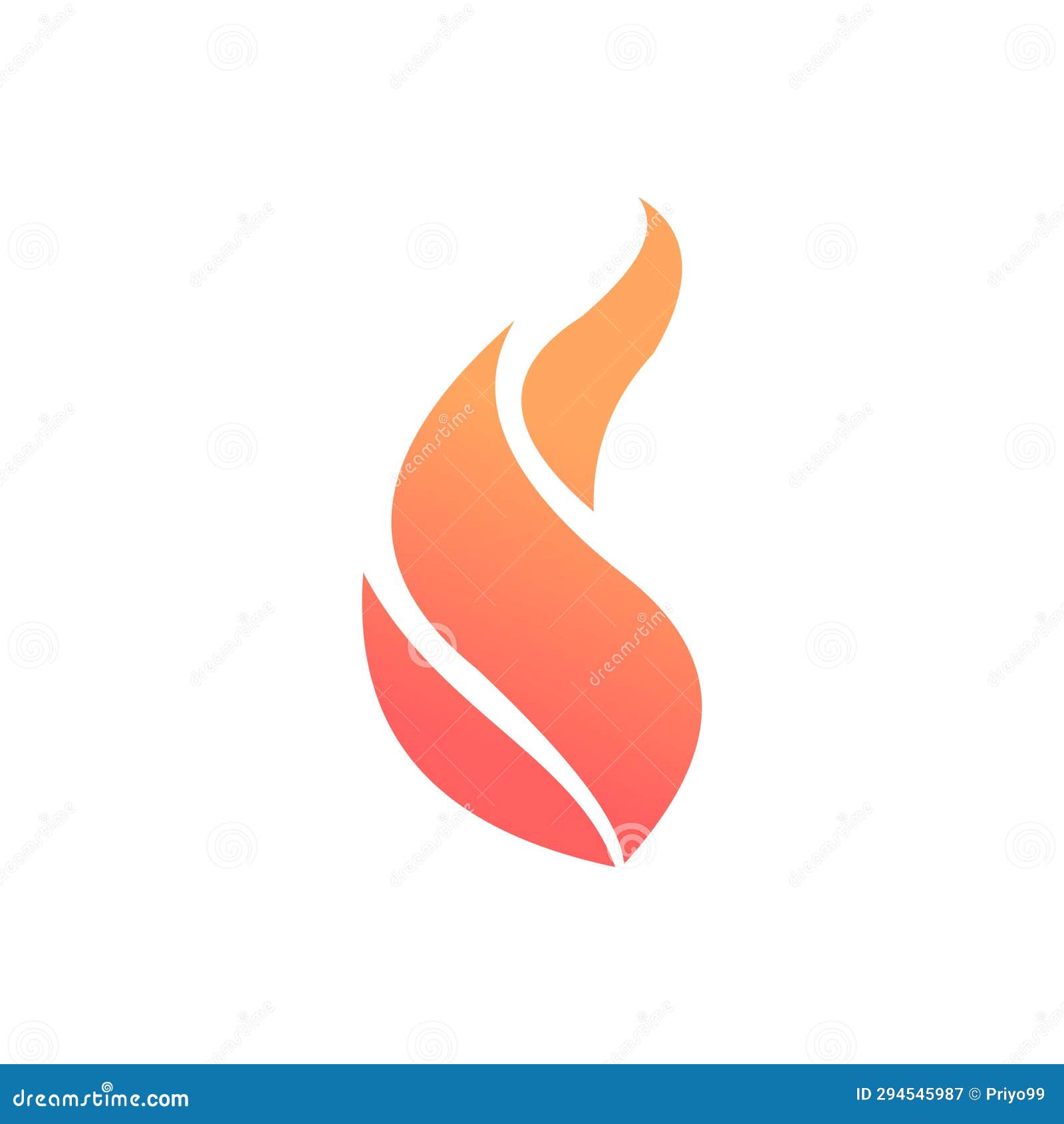 Fire Design Element Icon with Creative Modern and Unique Concept Stock ...