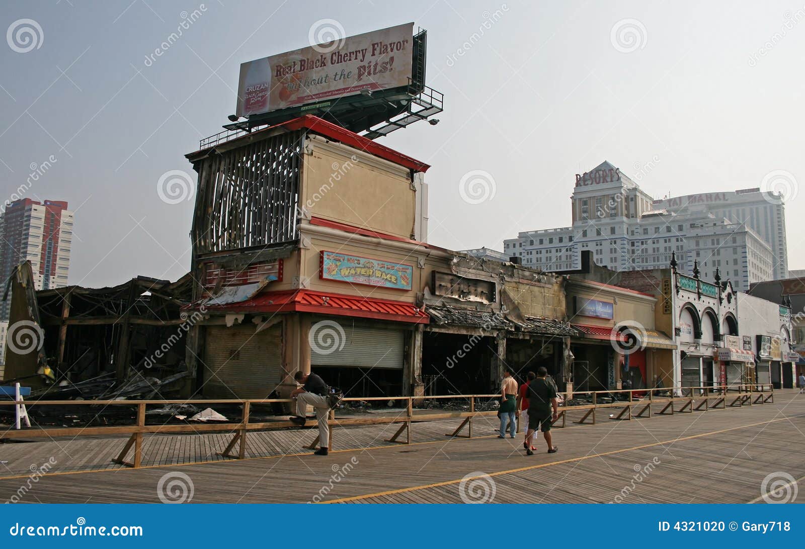 A Fire Destroyed Five Stores Editorial Image - Image of firefighter ...