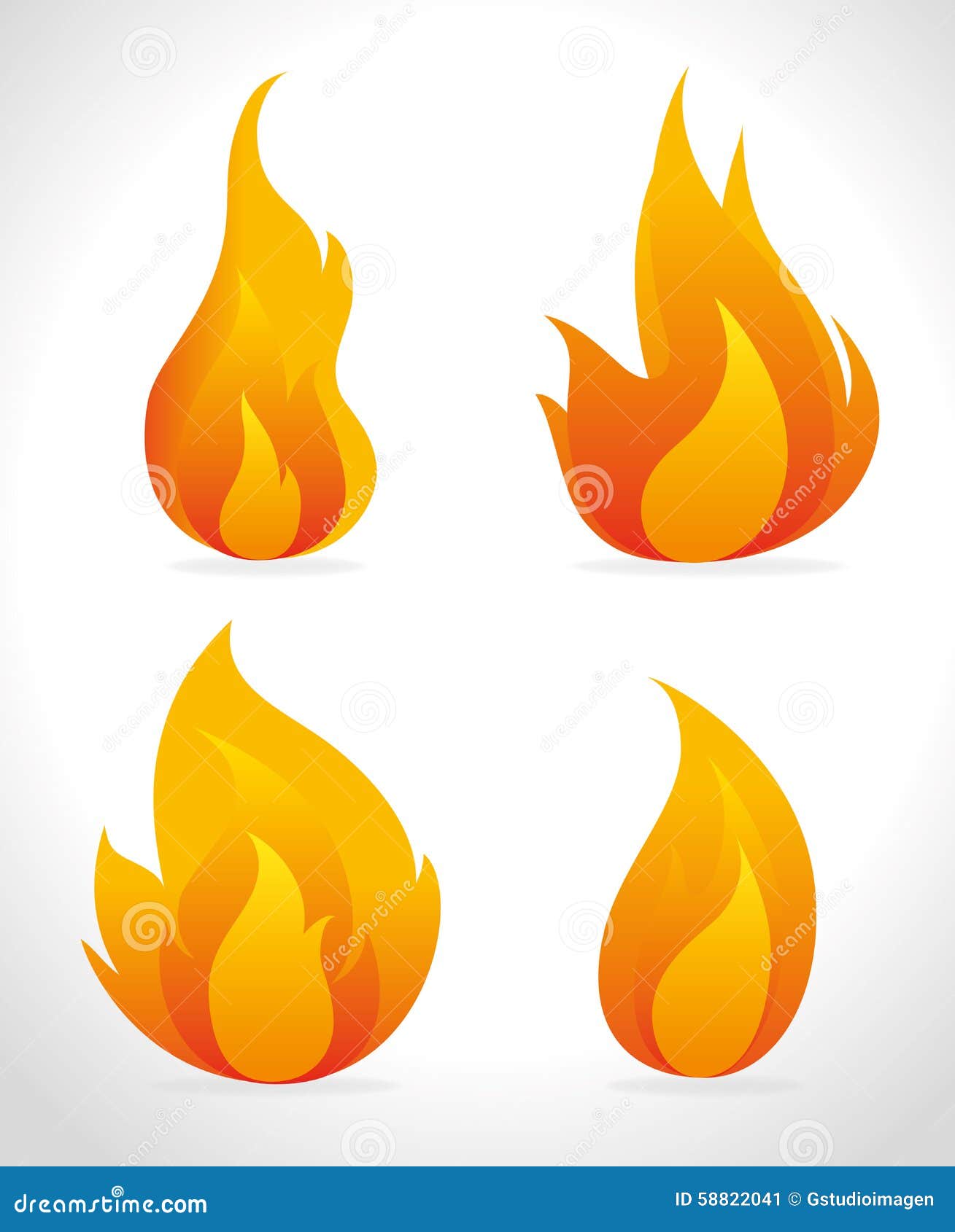 Fire digital design. stock vector. Illustration of campfire - 58822041