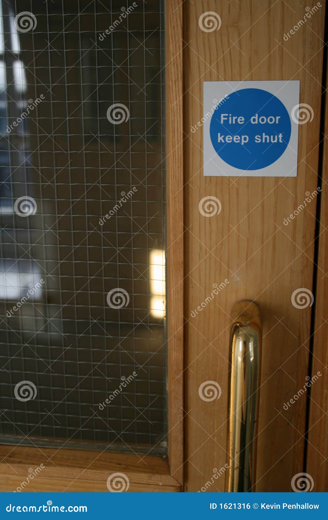 Fire Door Handle Of Fire Exit For Emergency Evacuation.Hand Is Push The ...