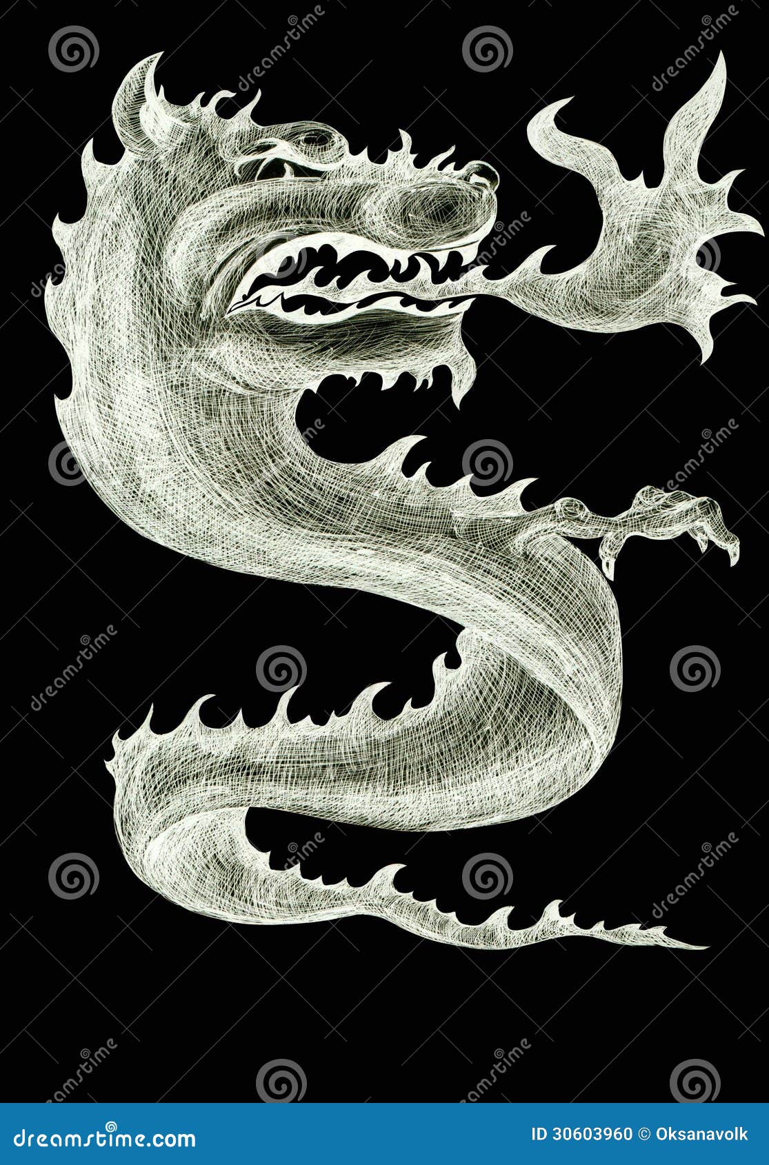Dragon Symbol Of Marduk A Major God Of Babylon Illustration Photo ...