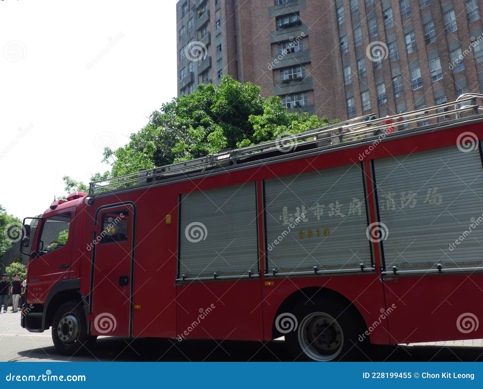 Fire Drill Practice In National Taiwan University Editorial Photo ...