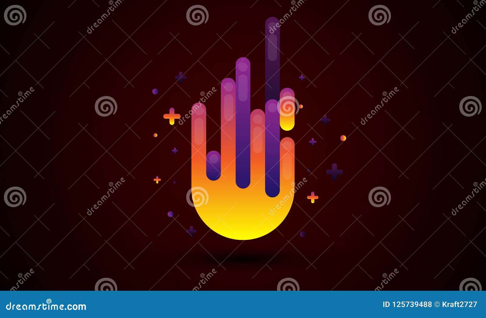 Fire drop in a flat design stock vector. Illustration of icon - 125739488