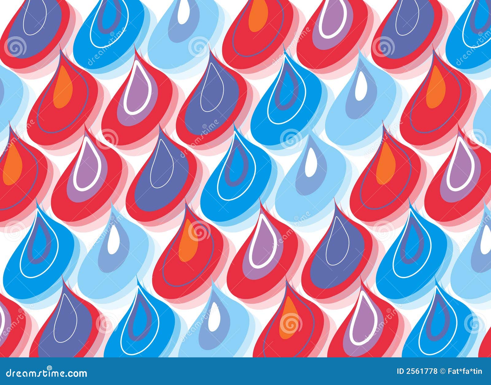Fire drops stock vector. Illustration of horizontal, 1960 - 2561778
