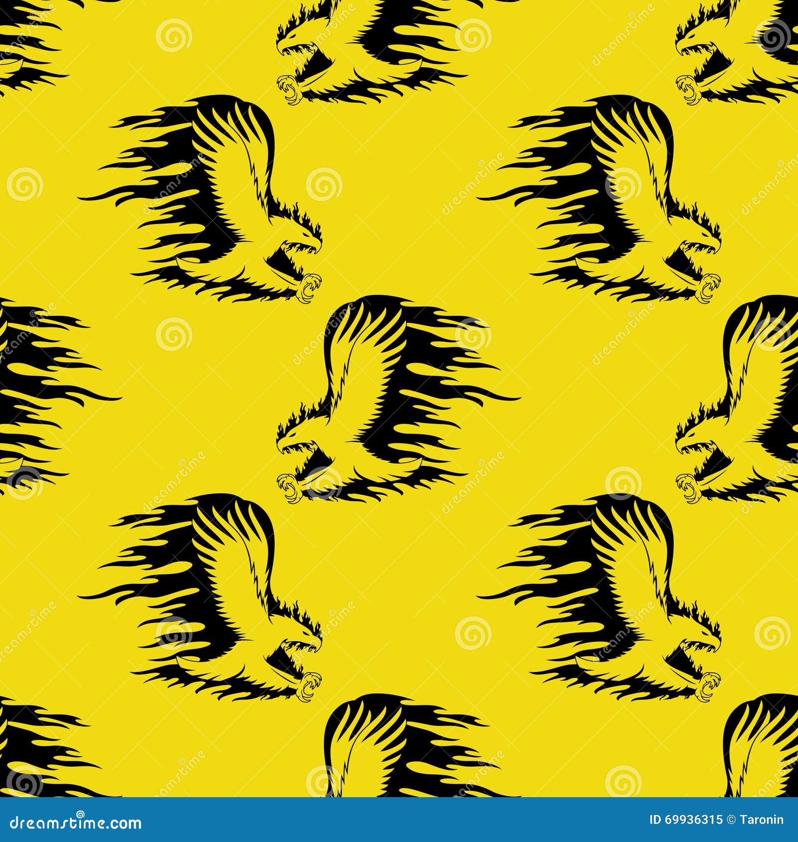Fire Eagle Yellow Background Stock Illustrations – 68 Fire Eagle Yellow ...