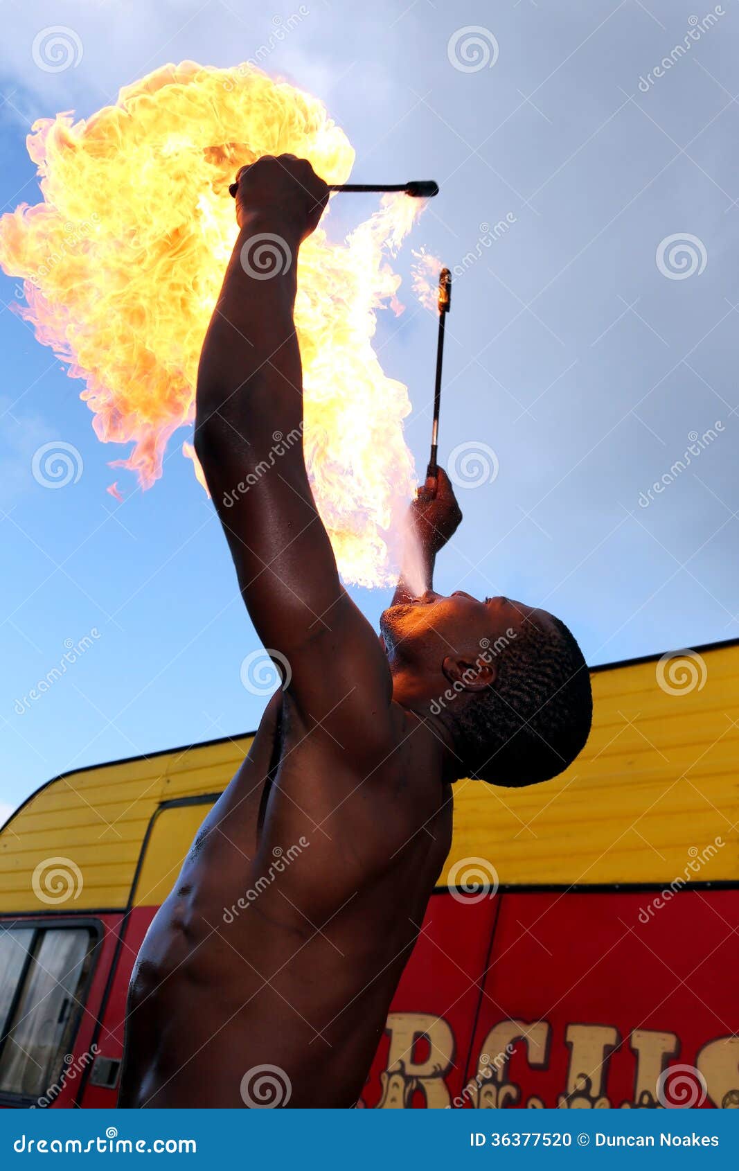 Circus Fire Eater