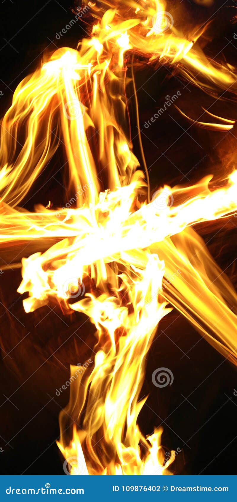 Fire Effect stock photo. Image of phone, fire, effect - 109876402