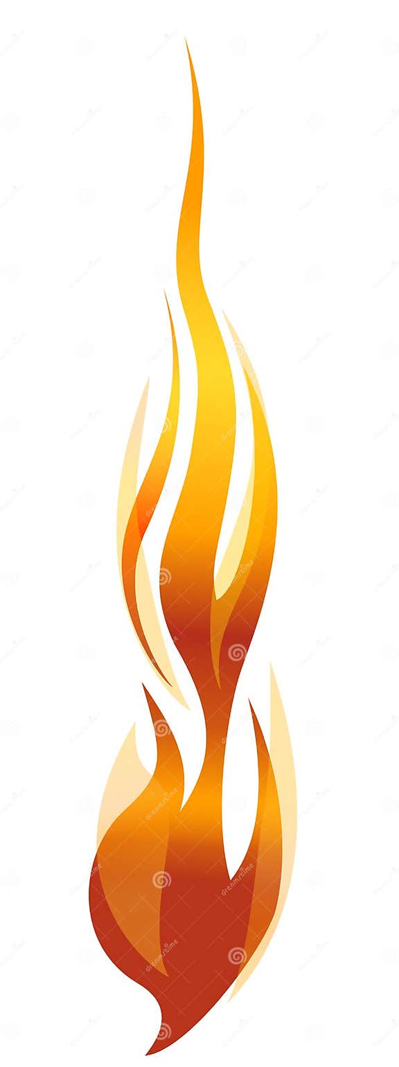Fire element stock vector. Illustration of ignite, backdrop - 43266806