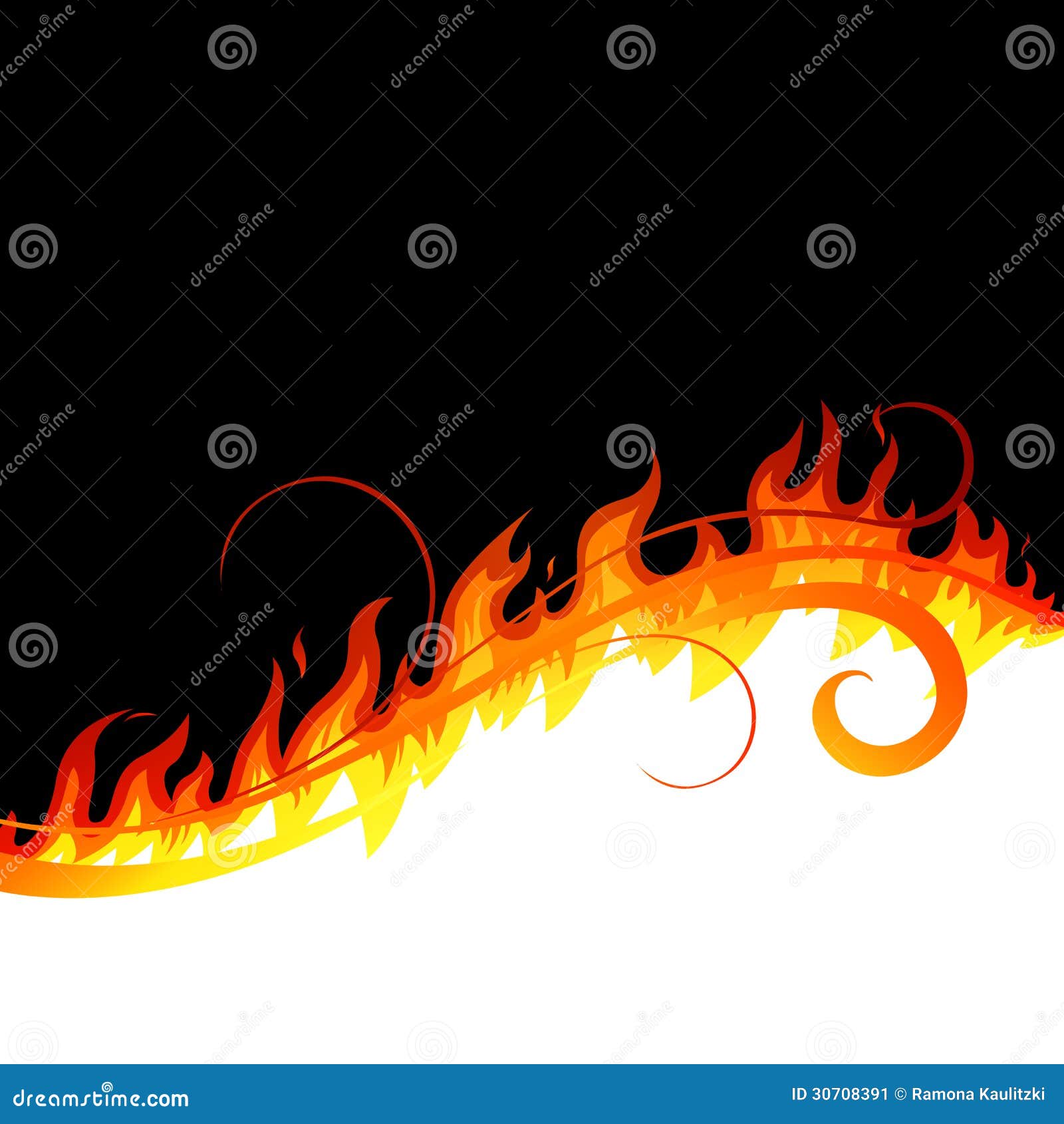 Fire Elements stock illustration. Illustration of fiery - 30708391