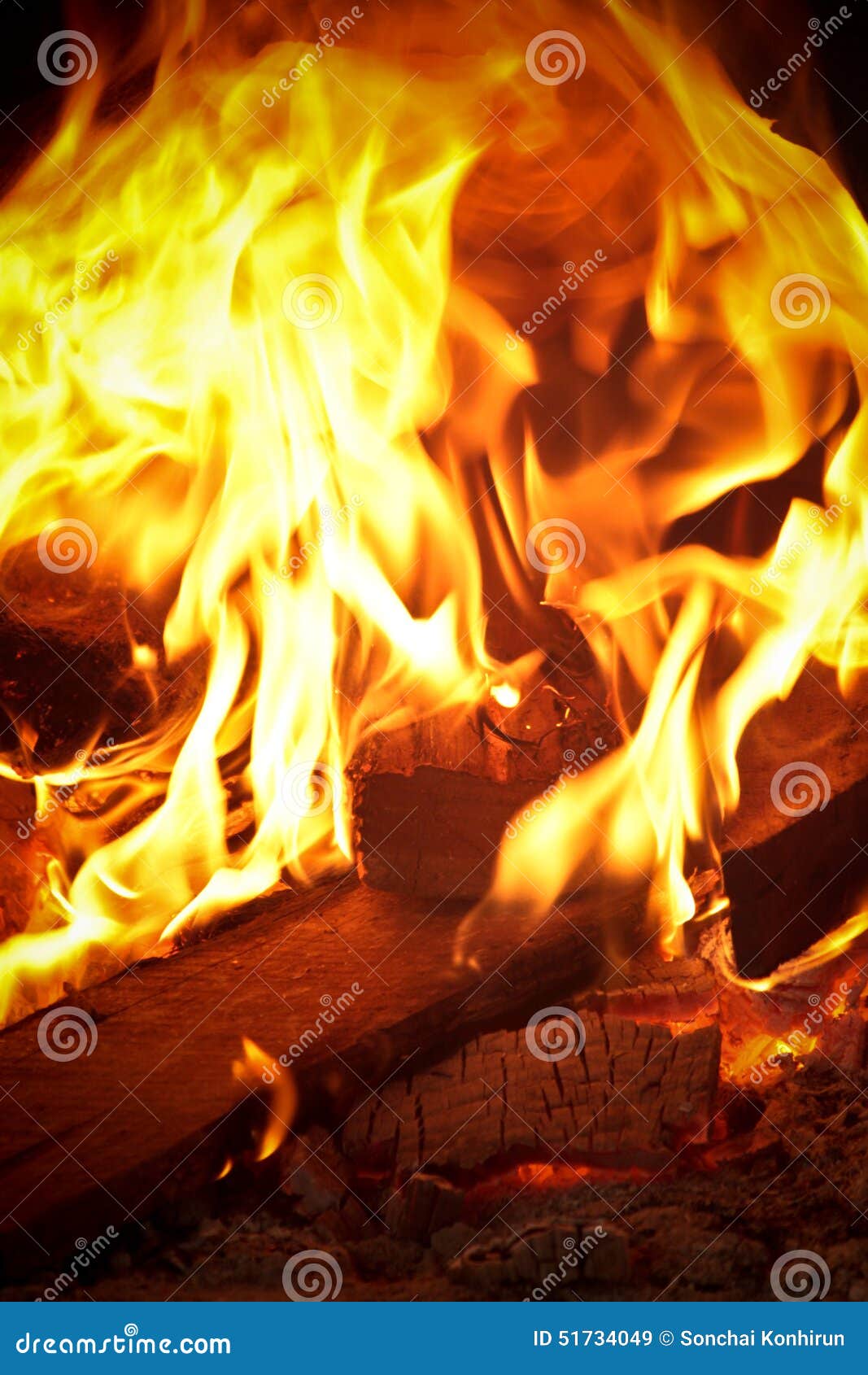Fire and ember stock image. Image of burning, ember, stove - 51734049