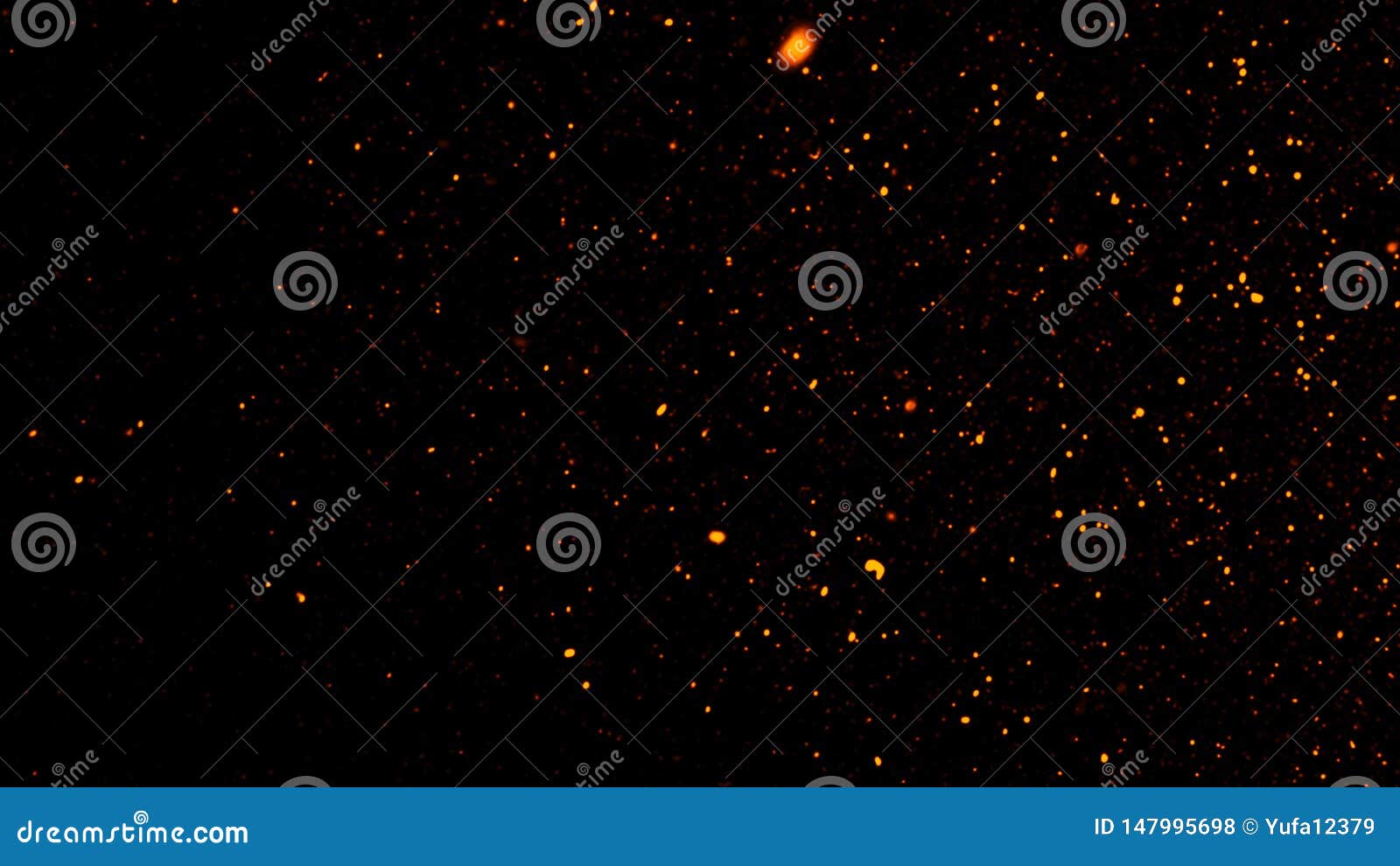 Fire Embers Particles Texture Overlays . Burn Effect on Isolated Black ...