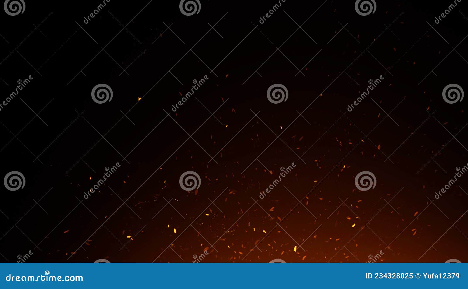 Fire Embers Particles Texture Overlays . Burn Effect on Isolated Black ...