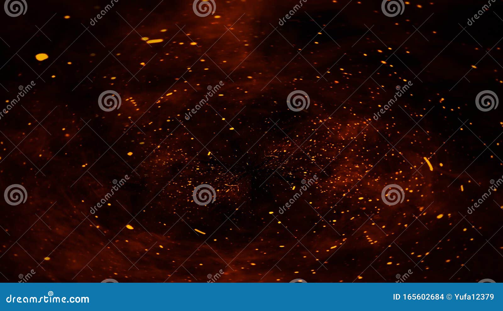 Fire Embers Particles Texture Overlays . Burn Effect On Isolated Black ...