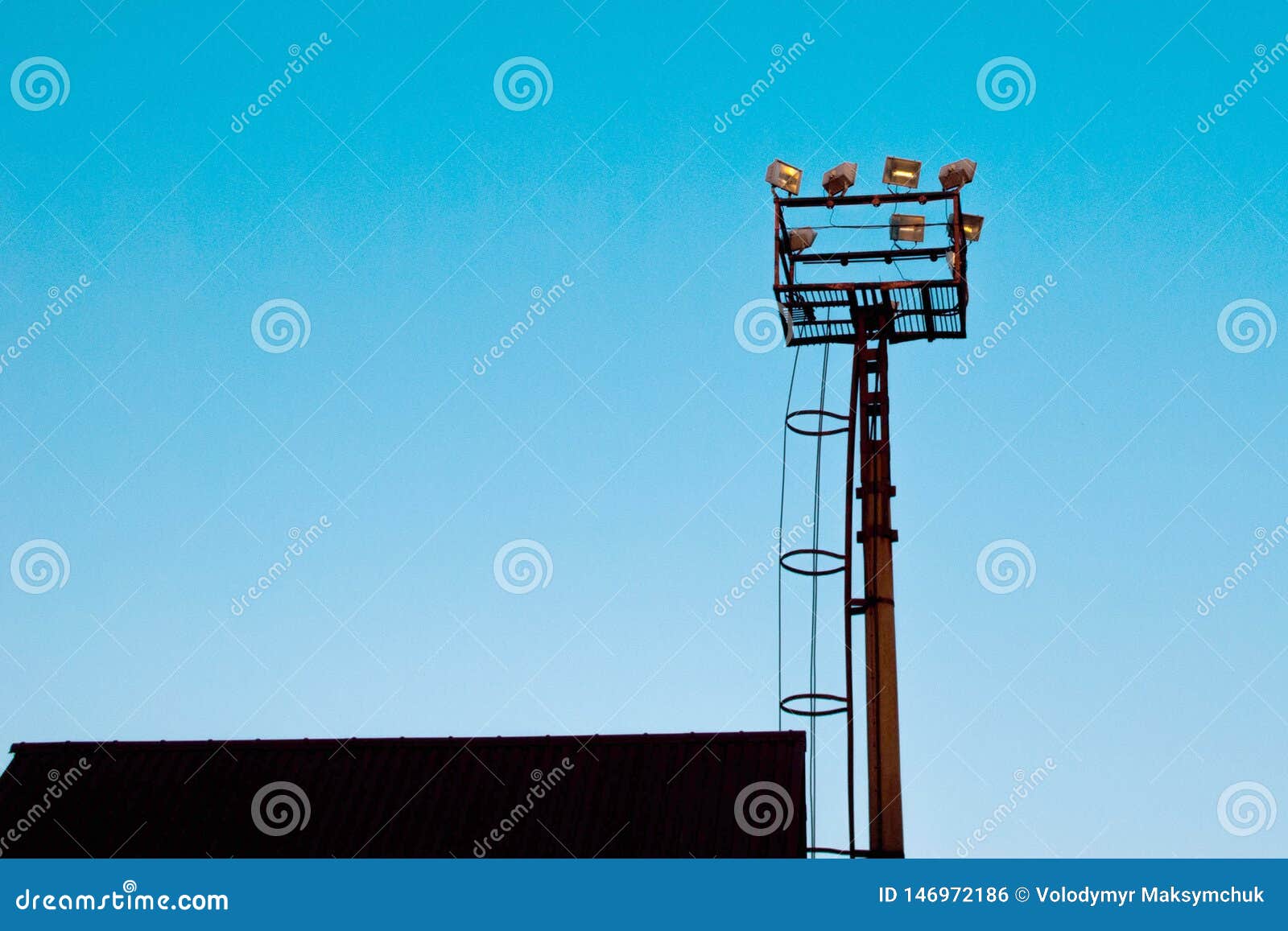 Fire Emergency Escape Ladder on a Building Vertical Angle Stock Photo ...