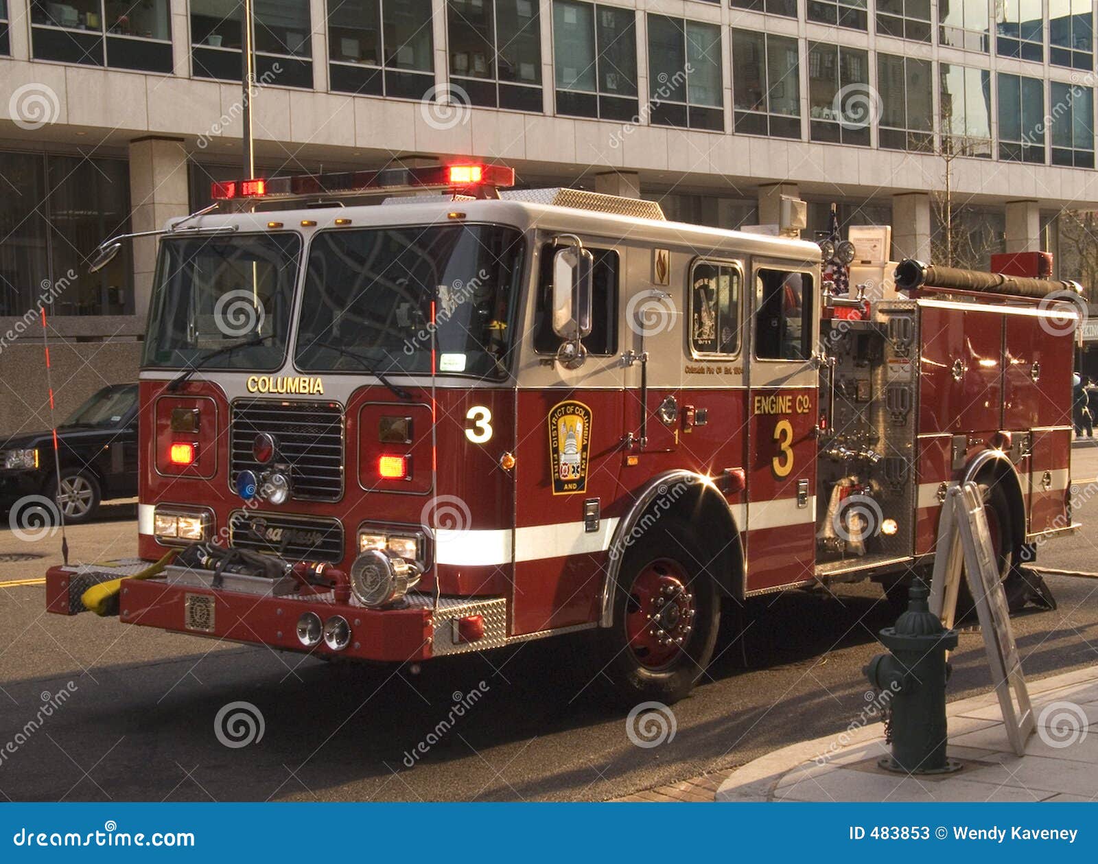 Fire Engine editorial stock photo. Image of transportation - 483853