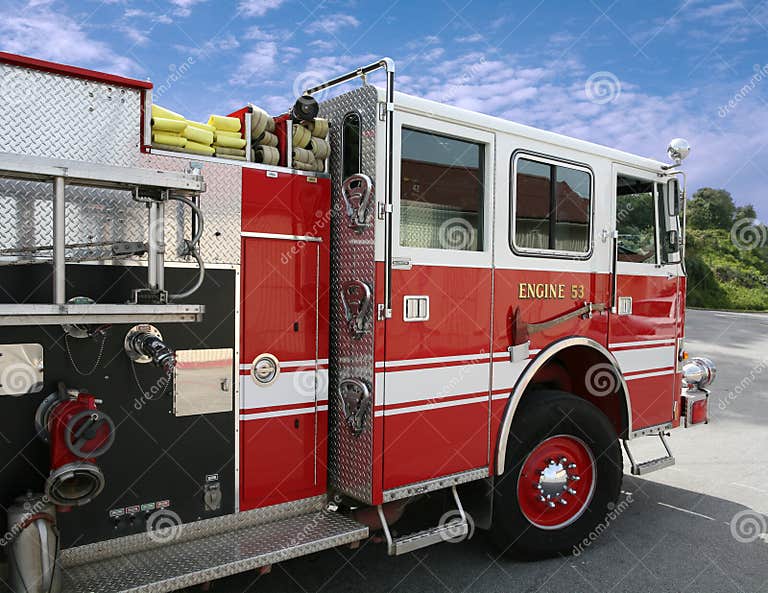 Fire Engine stock photo. Image of colorful, engine, emergency - 775268