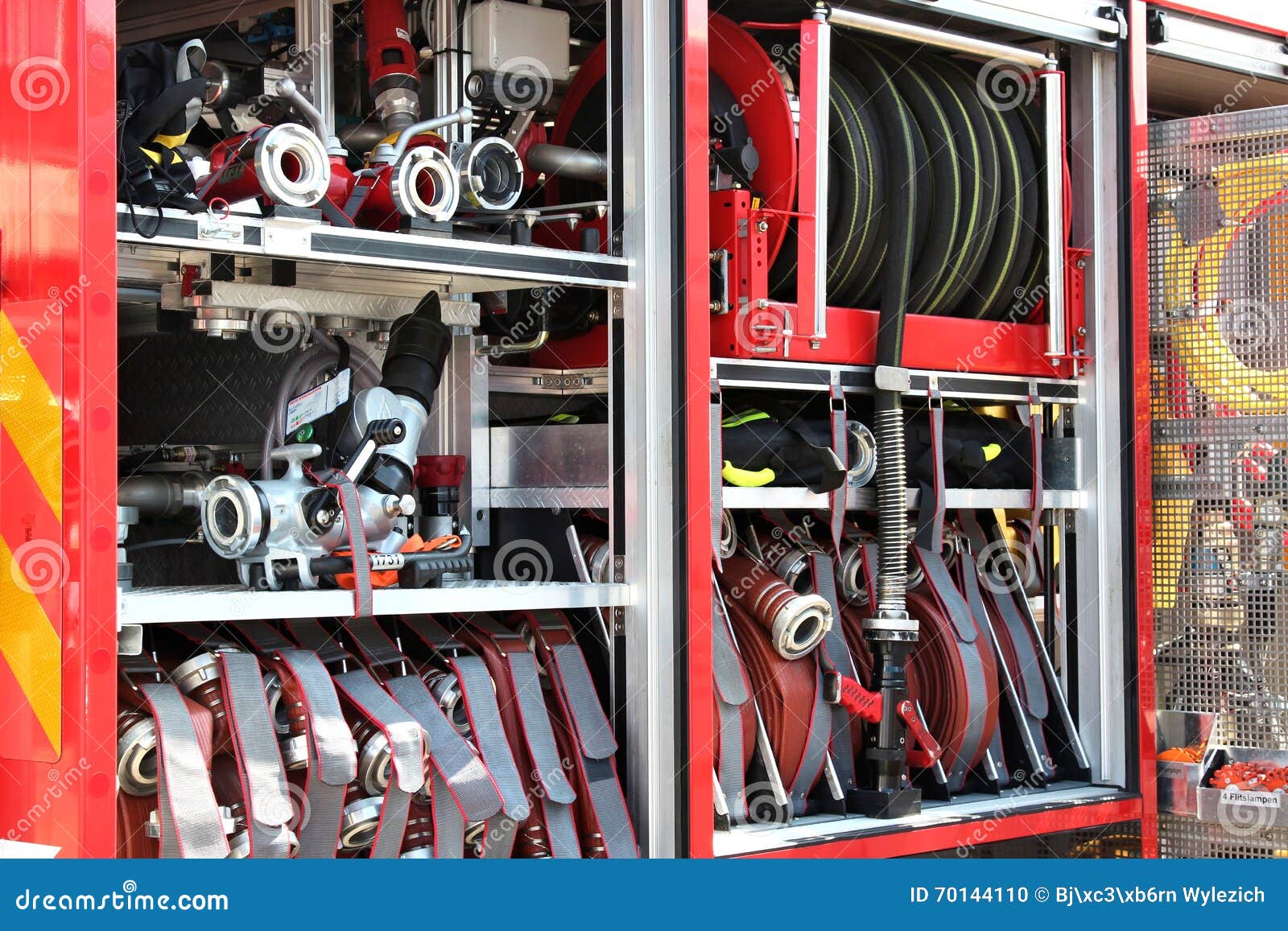 Fire engine stock photo. Image of emergency, equipment - 70144110