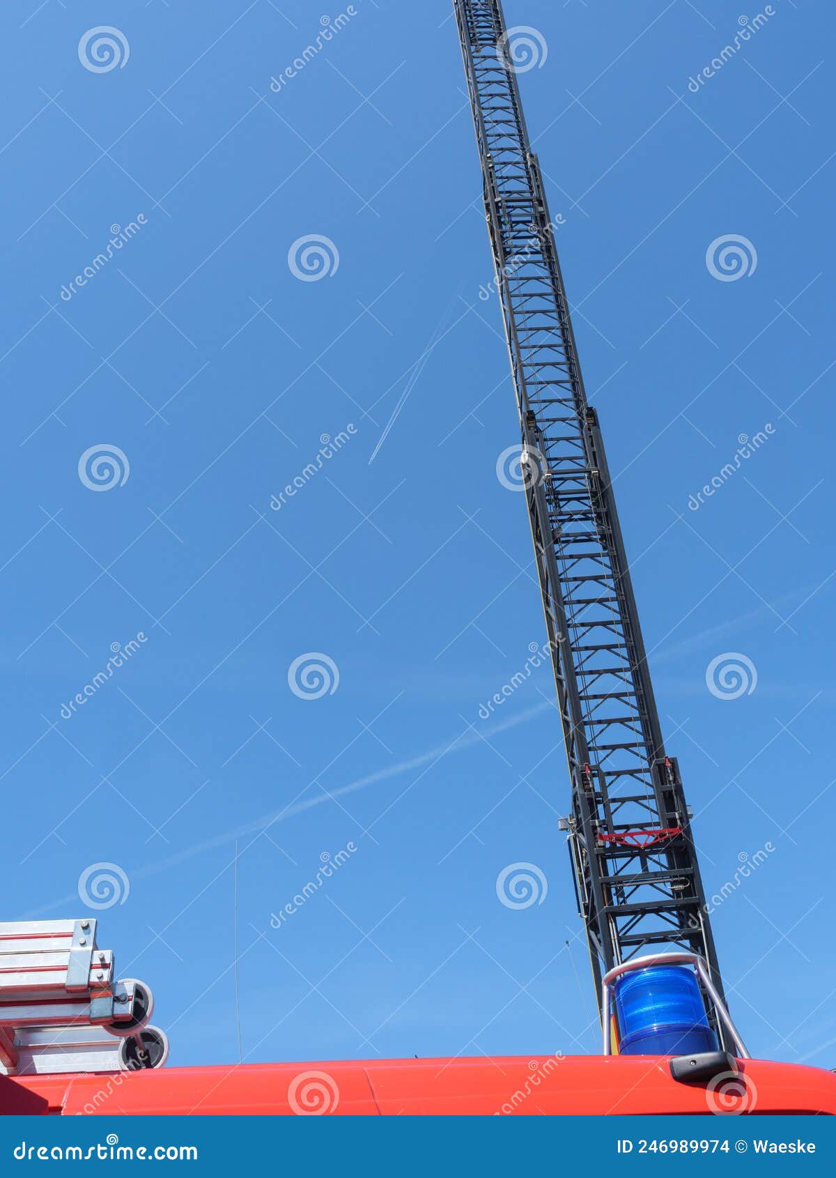 Fire Engine in the German Muensterland Stock Photo - Image of fire ...
