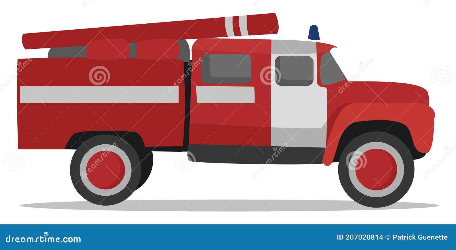 Fire Engine, Illustration, Vector Stock Vector - Illustration of ...