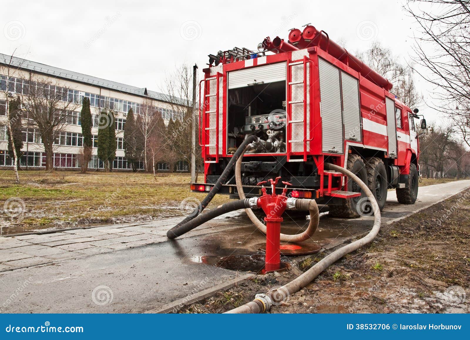 Fire-engine Vehicle Royalty Free Stock Image - Image: 38532706
