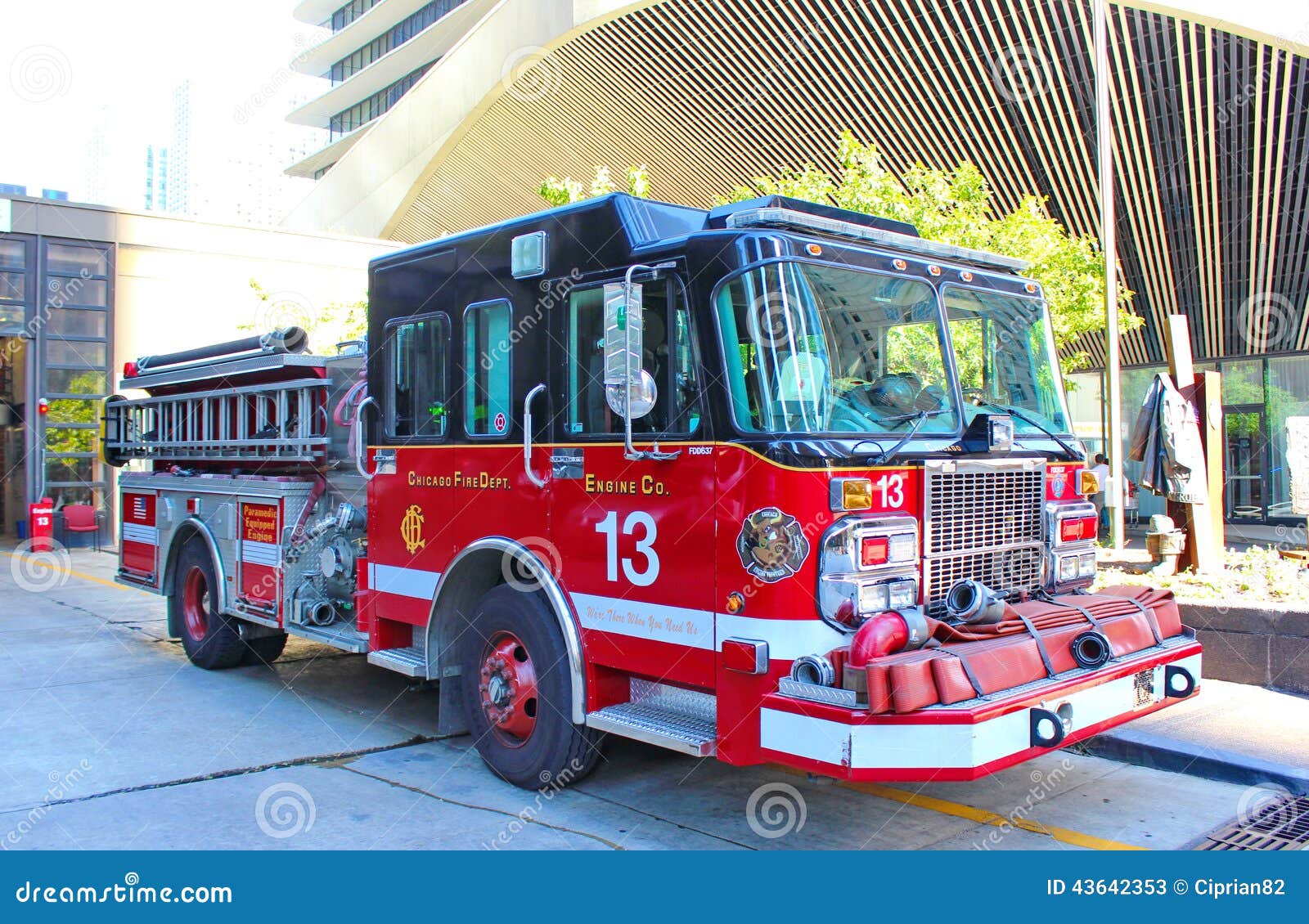 Fire engine editorial stock photo. Image of called, danger - 43642353