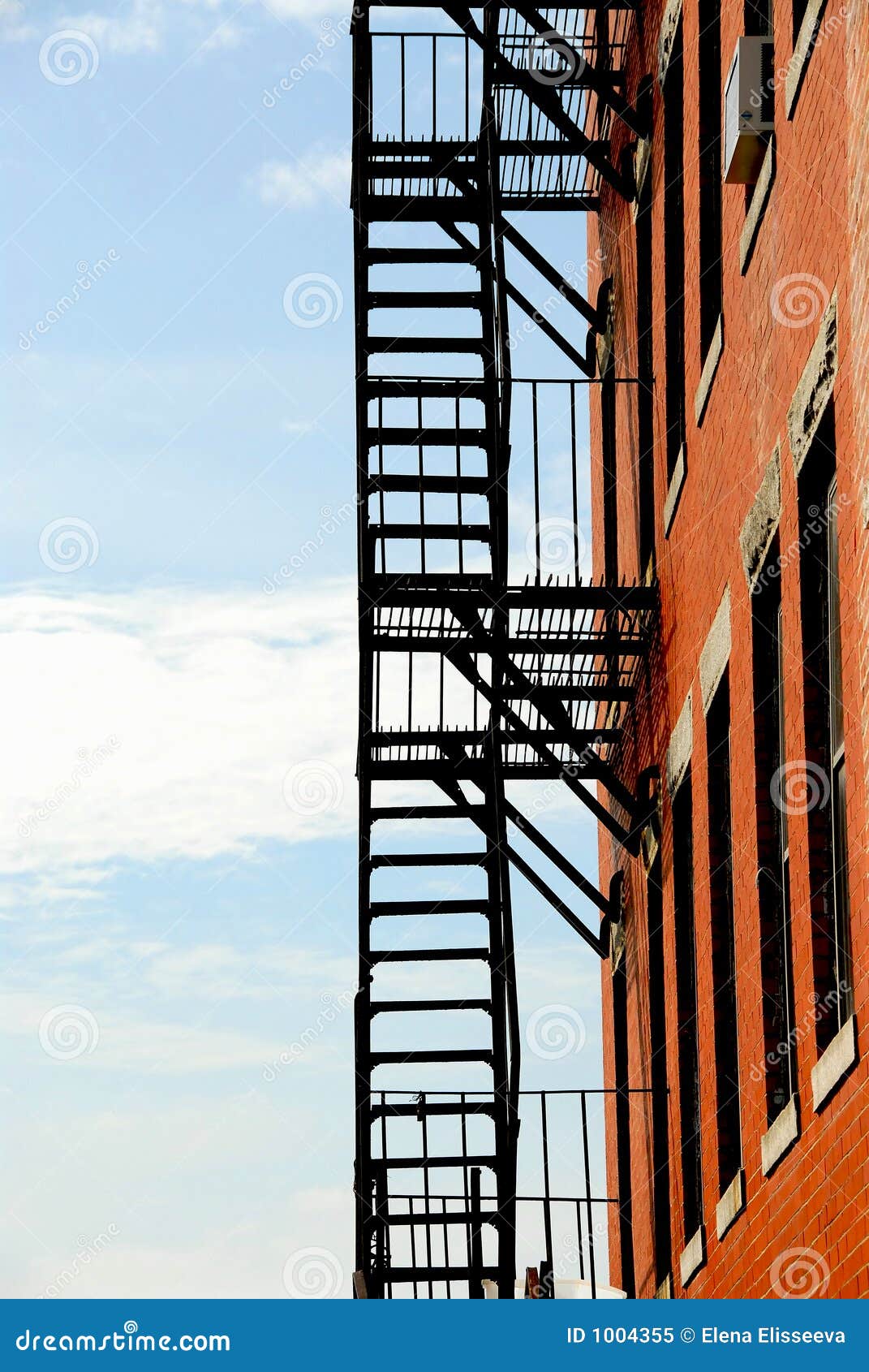 Fire escape stock image. Image of home, architecture, revolution - 1004355