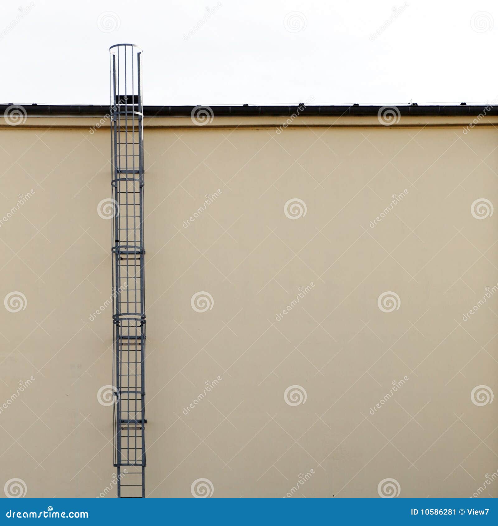 Fire escape stock image. Image of ladder, safety, perilous - 10586281